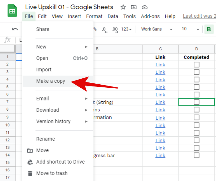 Hello World 01 – Google Sheets | DataRockie
