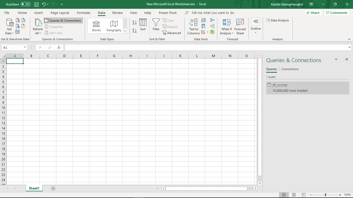 เทคนิคการวิเคราะห์ข้อมูลขนาดใหญ่ด้วย Excel - DataRockie