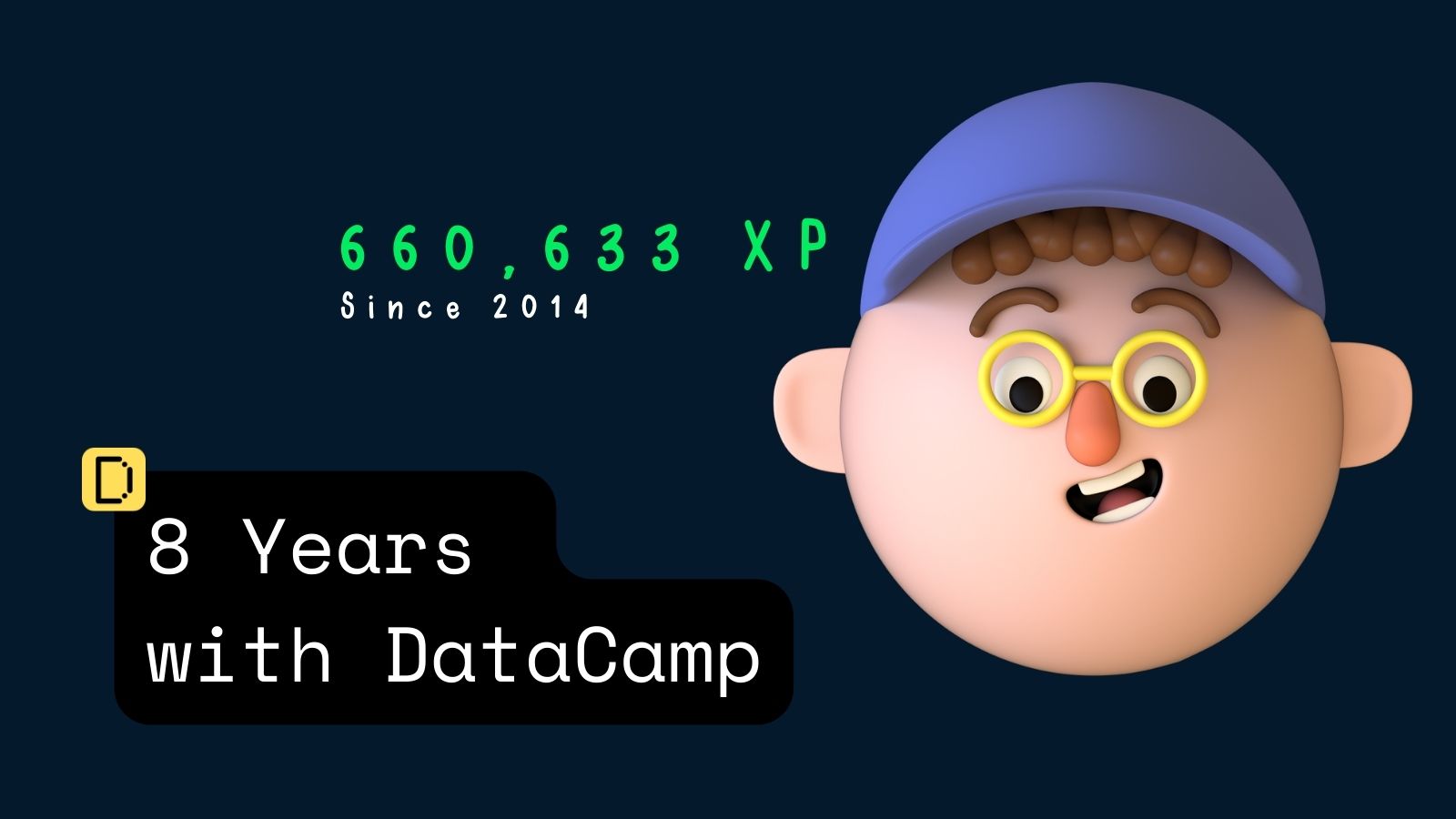 8 Years with datacamp | DataRockie