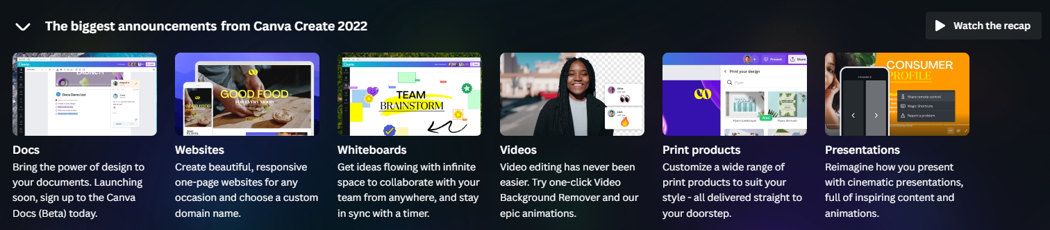 Canva อัพเดทฟีเจอร์ใหม่ในงาน Canva Create ทำเว็บไซต์ได้แล้ว! - DataRockie