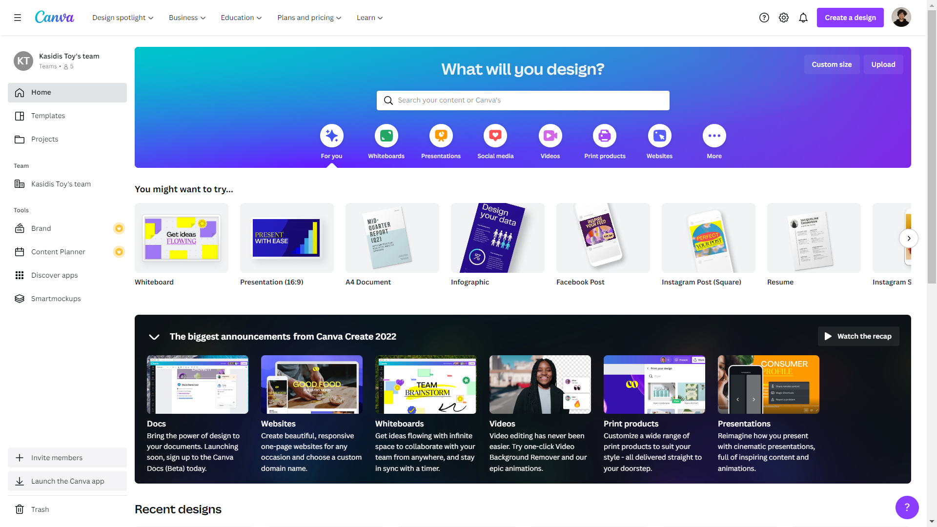 Canva อัพเดทฟีเจอร์ใหม่ในงาน Canva Create ทำเว็บไซต์ได้แล้ว! - DataRockie