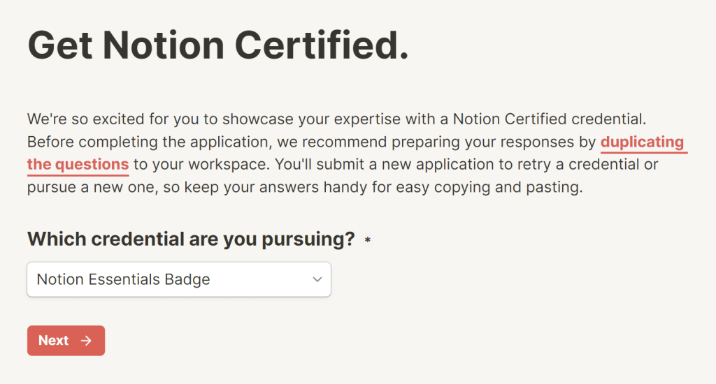 รีวิวการสอบ Notion Essentials Badge ใบเซอร์แอปจดโน้ตสุดเทพ - DataRockie